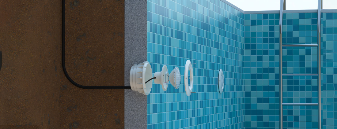 News - How to install the LED swimming pool lights