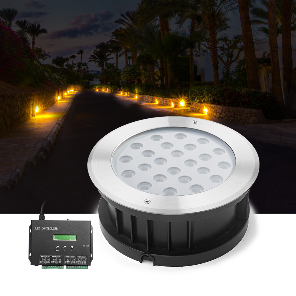 China DC24V 316lstainless Steelled Recessed Ground Lights Manufacturer ...